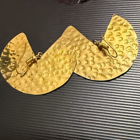 Accessories | Brass Statement Earrings Set | Poshmark